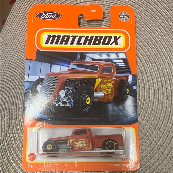 MATCHBOX | Toys | Matchbox 35 Ford Pickup Toy Car Red Primer | Poshmark